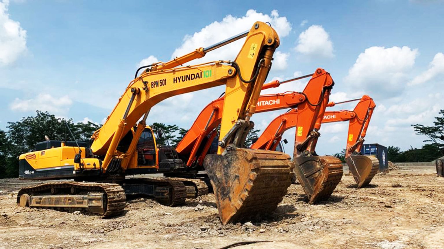 Jasa Rental Excavator - PT. Buana Pelangi Mulia - Jasa Borpile Jambi ...
